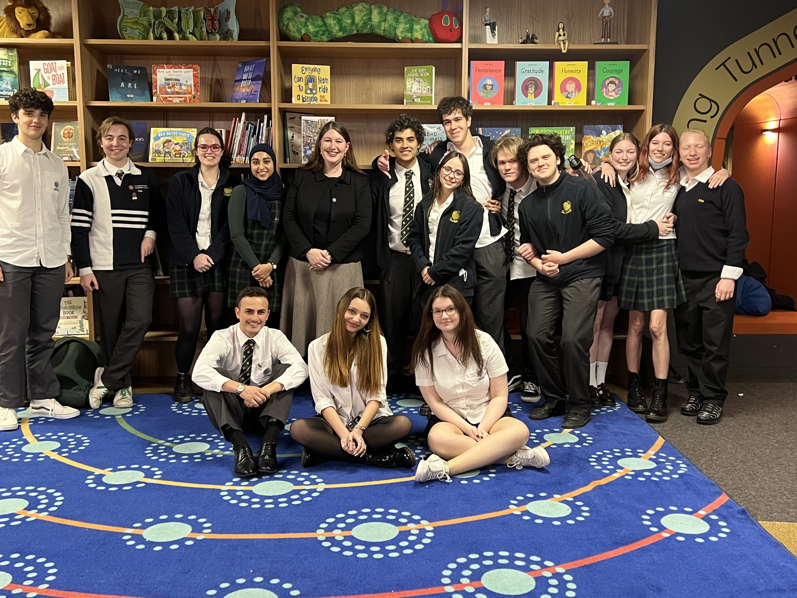 Australian Human Rights Commissioner visits IGS | International Grammar ...