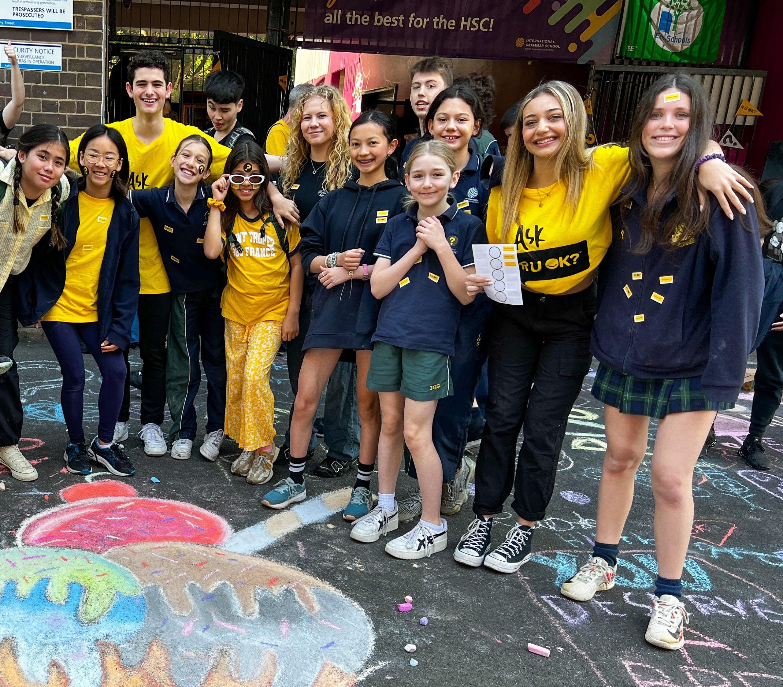 R U OK? Day at IGS | International Grammar School Sydney